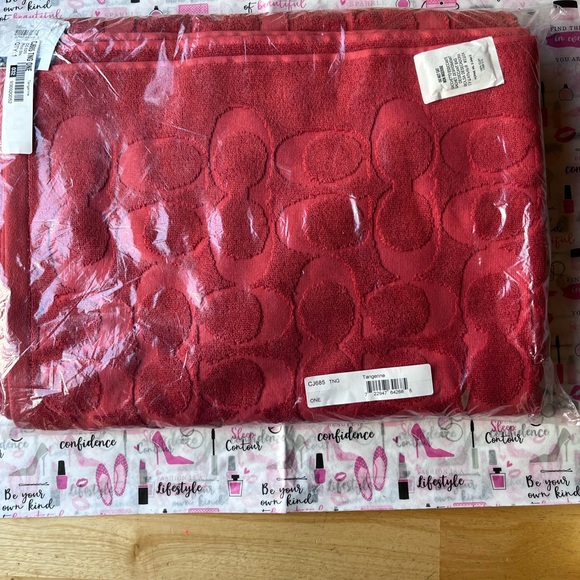 Coach | Bath | Coach Signature Terry Towel Nwt | Poshmark